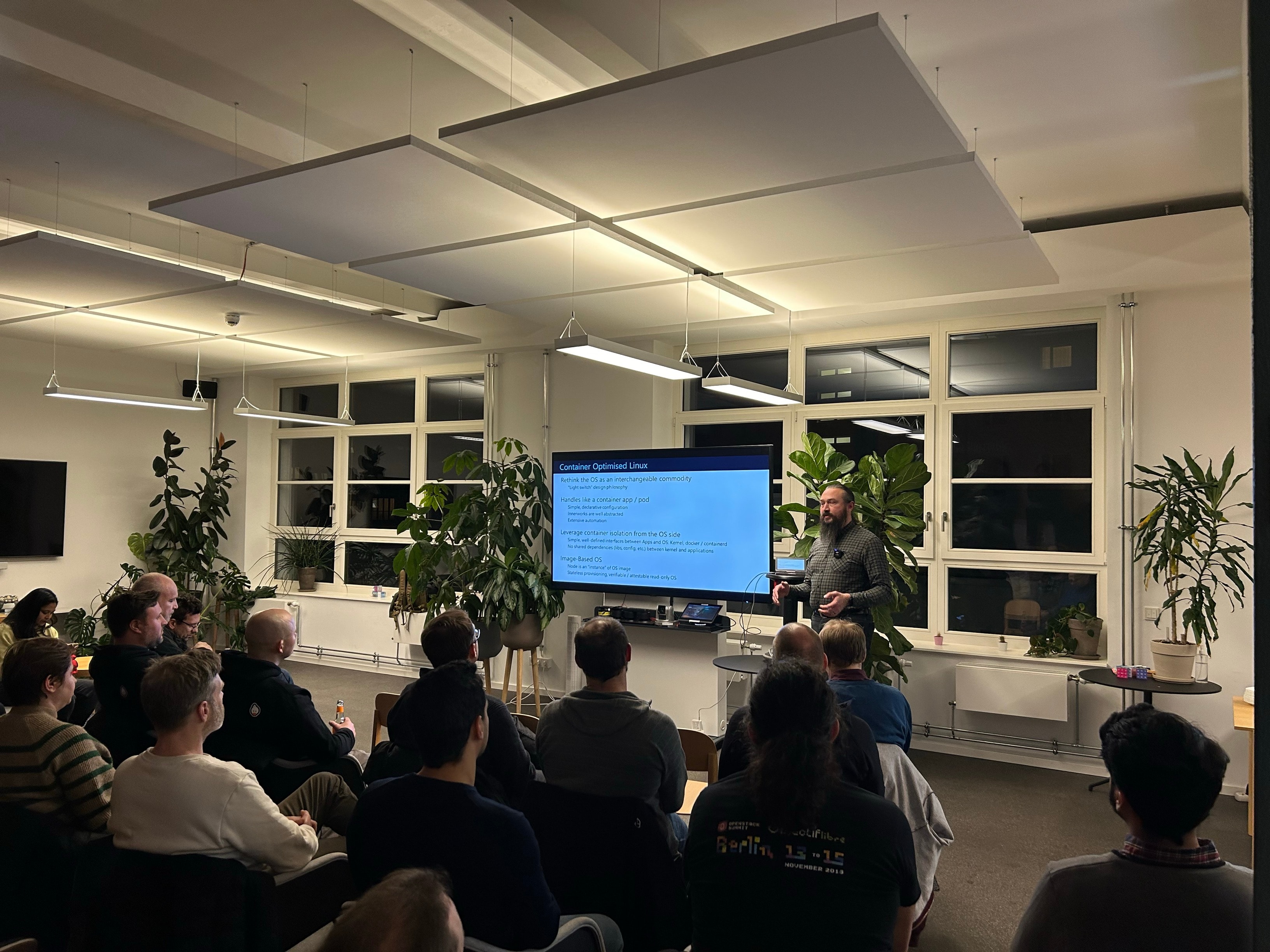 When a Kubernetes and Cloud Native meetup happens in our Berlin office ...